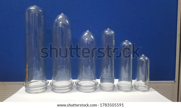 Plastic Transparent Preform Different Size Shape Stock Photo 1783505591 ...