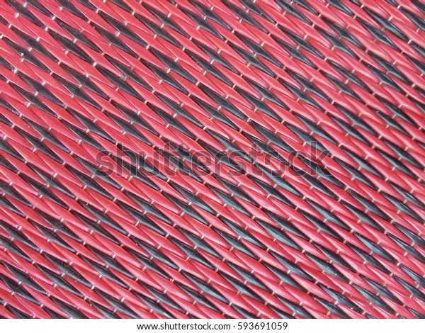 Plastic Weave Pattern Texture Background Texture Stock Photo 593691059 ...