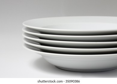 Plates Stack Shot Studio Stock Photo 35090386 | Shutterstock