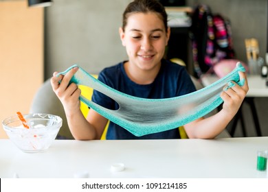 Playing Slime Stock Photo 1091214185 | Shutterstock