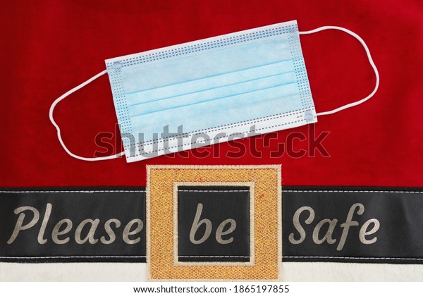 Please Be Safe Message Blue White Stock Photo 1865197855 | Shutterstock