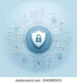 Infographic Image Information Security Circle 5 AI-generated image ...