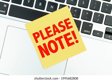 329 Please take note Images, Stock Photos & Vectors | Shutterstock