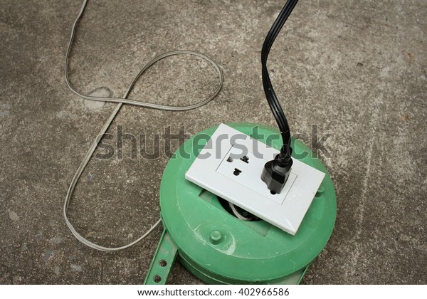 Plug Plugged Into Power Lines Bring Stock Photo 402966586 | Shutterstock