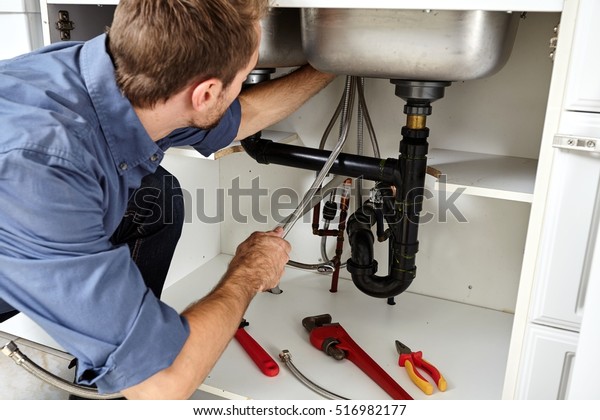 Plumber Stock Photo (Edit Now) 516982177