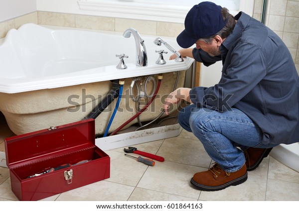 Plumber Stock Photo (Edit Now) 601864163