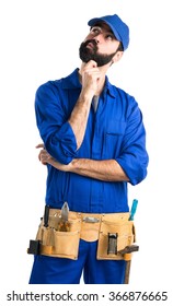 957 Plumber Thinking Images, Stock Photos & Vectors | Shutterstock