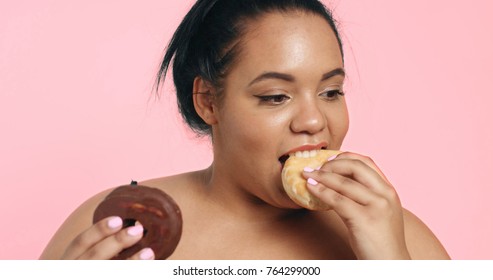 Plus Size Model Studio Shoot Happy Stock Photo 764299000 | Shutterstock