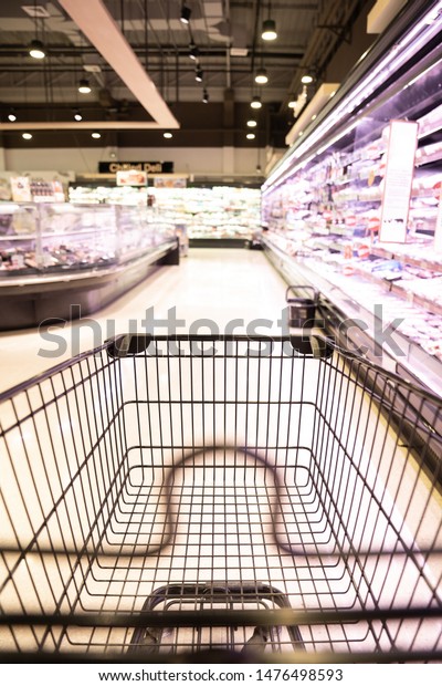 Point View Store Carts Toward Super Stock Photo 1476498593 | Shutterstock