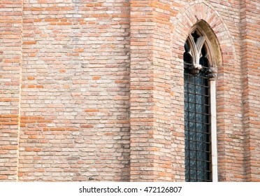 Pointed Window One Side Gothic Cathedral Stock Photo 472126807 ...