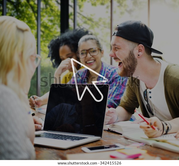 Pointer Selection Cursor Access Connection Networking Stock Photo ... Pointer Selection Cursor Access Connection Networking Stock Photo ...
