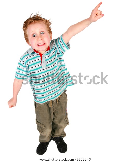 Pointing Boy Stock Photo 3832843 | Shutterstock
