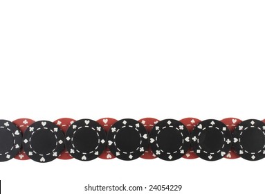 906 Poker chips border Images, Stock Photos & Vectors | Shutterstock