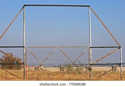 Pole Structure Over Gate Stock Photo 770348188 | Shutterstock