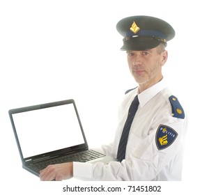 2,756 Policeman On Computer Images, Stock Photos & Vectors | Shutterstock