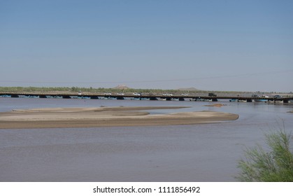Pontoon Bridge Over Amu Darya River Stock Photo 1111856492 | Shutterstock