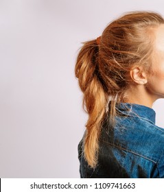 416 Female side view windy hair Images, Stock Photos & Vectors ...