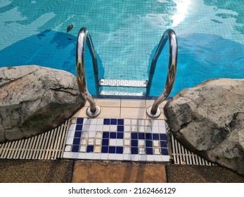 Pool Side Depth Indicator 12 Meter Stock Photo 2162466129 | Shutterstock