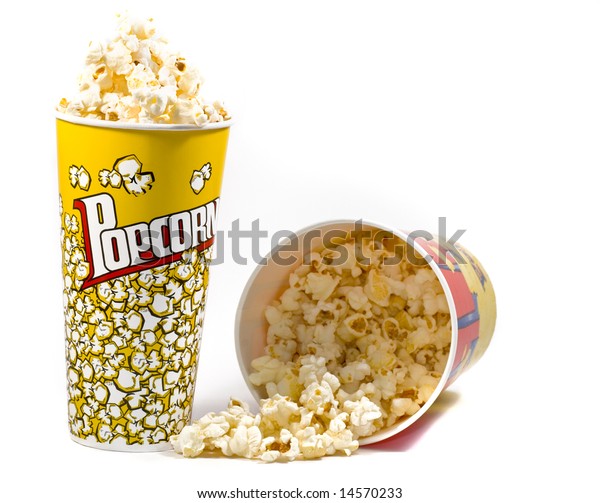 Popcorn Container Stock Photo (Edit Now) 14570233