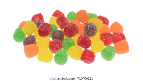 Portion Assorted Flavors Gummy Drop Shaped Stock Photo 710406121 ...