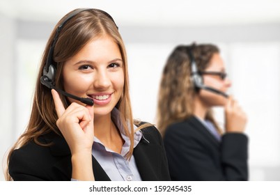 Portrait Customer Representative Work Stock Photo 159245435 | Shutterstock