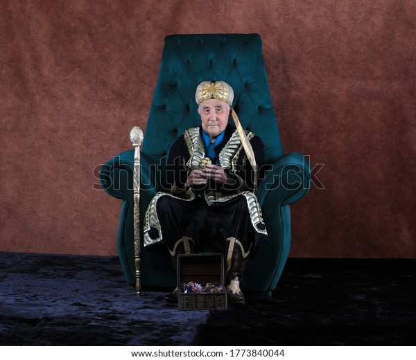 Portrait Eastern Old Sultan Stock Photo 1773840044 | Shutterstock