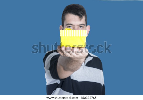 Portrait Guy Box Stock Photo 460372765 | Shutterstock