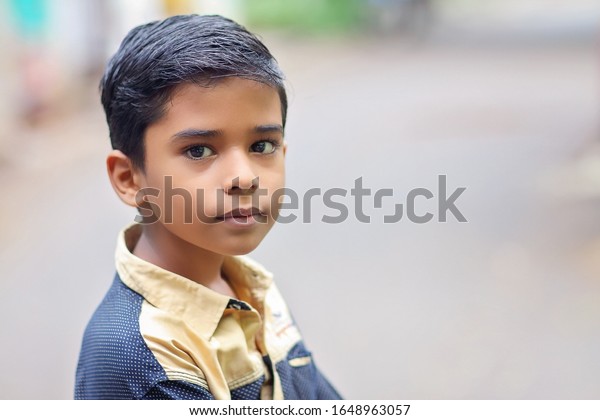 Portrait Indian Boy Posing Camera Stock Photo 1648963057 | Shutterstock