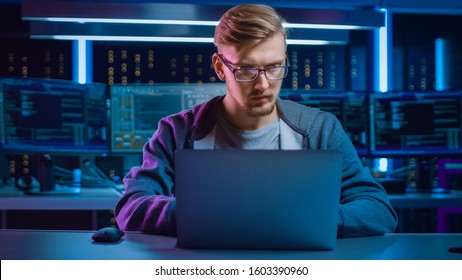 Portrait Handsome Indian Software Developer Hacker Stock Photo (Edit ...