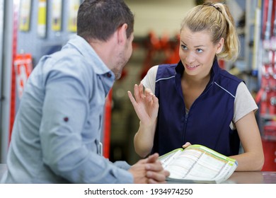 Portrait Worker Talking Client Stock Photo 1934974250 | Shutterstock