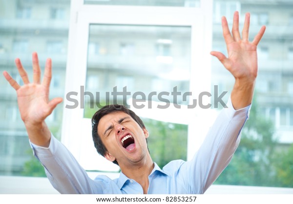 Portrait Young Teacher Screaming Empty Classroom Stock Photo 82853257 ... Portrait Young Teacher Screaming Empty Classroom Stock Photo 82853257 ...
