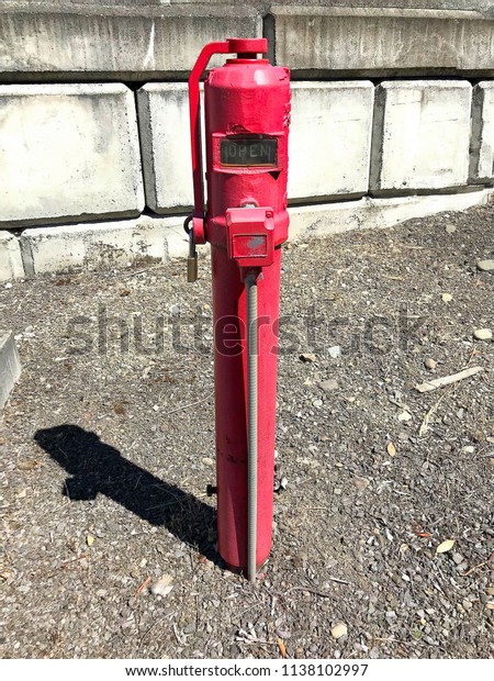 Post Indicator Valve Stock Photo (Edit Now) 1138102997