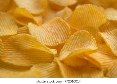 Potato Chips Background Stock Photo 772010014 | Shutterstock