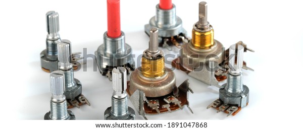 Potentiometer Variable Resistor Rheostat Stock Photo 1891047868 ...