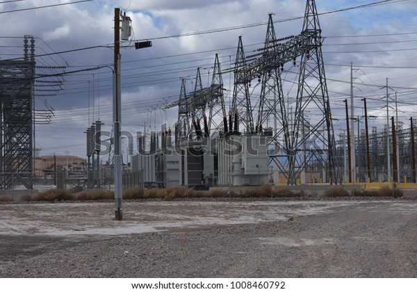 Power Distribution Facility Stock Photo (Edit Now) 1008460792