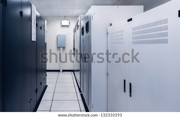 Power Supply Data Center Server Room Stock Photo (Edit Now) 132310193