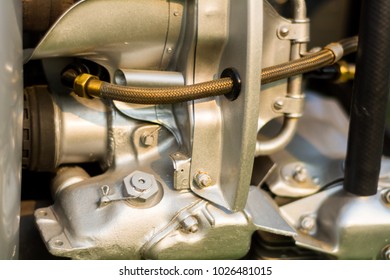 Manhole Hinge Pressure Vessel Fabrication Foto Stok 1126476512 ...