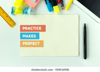 Practice Makes Perfect Concept Stock Photo 594916940 | Shutterstock