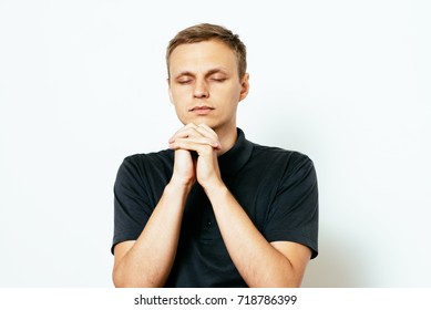 Prayer Man Stock Photo 718786399 | Shutterstock