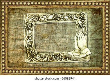 Praying Hands Background Frame Stock Photo 66092944 | Shutterstock