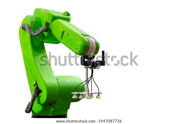 Precision Robot Arm Automatic Vacuum Suction Stock Photo (Edit Now ...