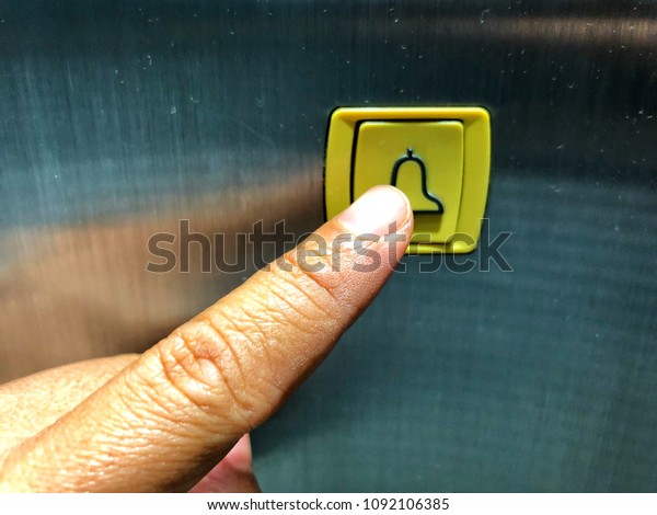 Press Alarm Button Emergency Elevator Stock Photo 1092106385 | Shutterstock