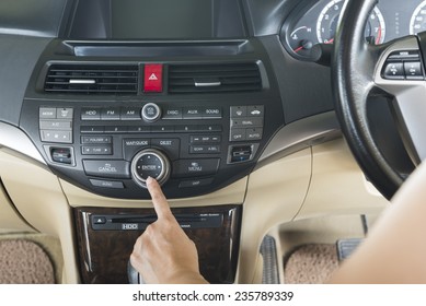 Press Button Enter Console Car Stock Photo 235789339 | Shutterstock