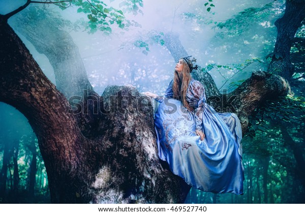 Princess Magic Forest Stock Photo (Edit Now) 469527740