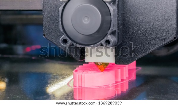 Print Head 3d Printer Machine Printing Stock Photo 1369289039 ...