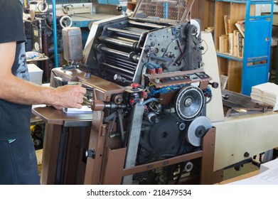 Print Machine Stock Photo 218479534 | Shutterstock