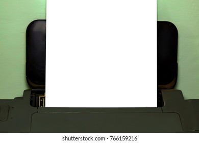 Printer Blank Paper Stock Photo 766159216 | Shutterstock