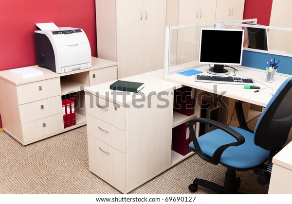 Printer Computers Modern Office Stock Photo 69690127 | Shutterstock