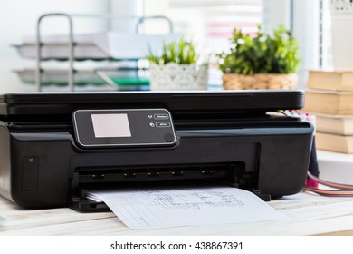 Printer Copier Scanner Office Table Stock Photo 438867391 | Shutterstock