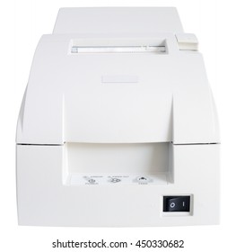 Printer Front View Isolated On White Stock Photo 450330682 | Shutterstock